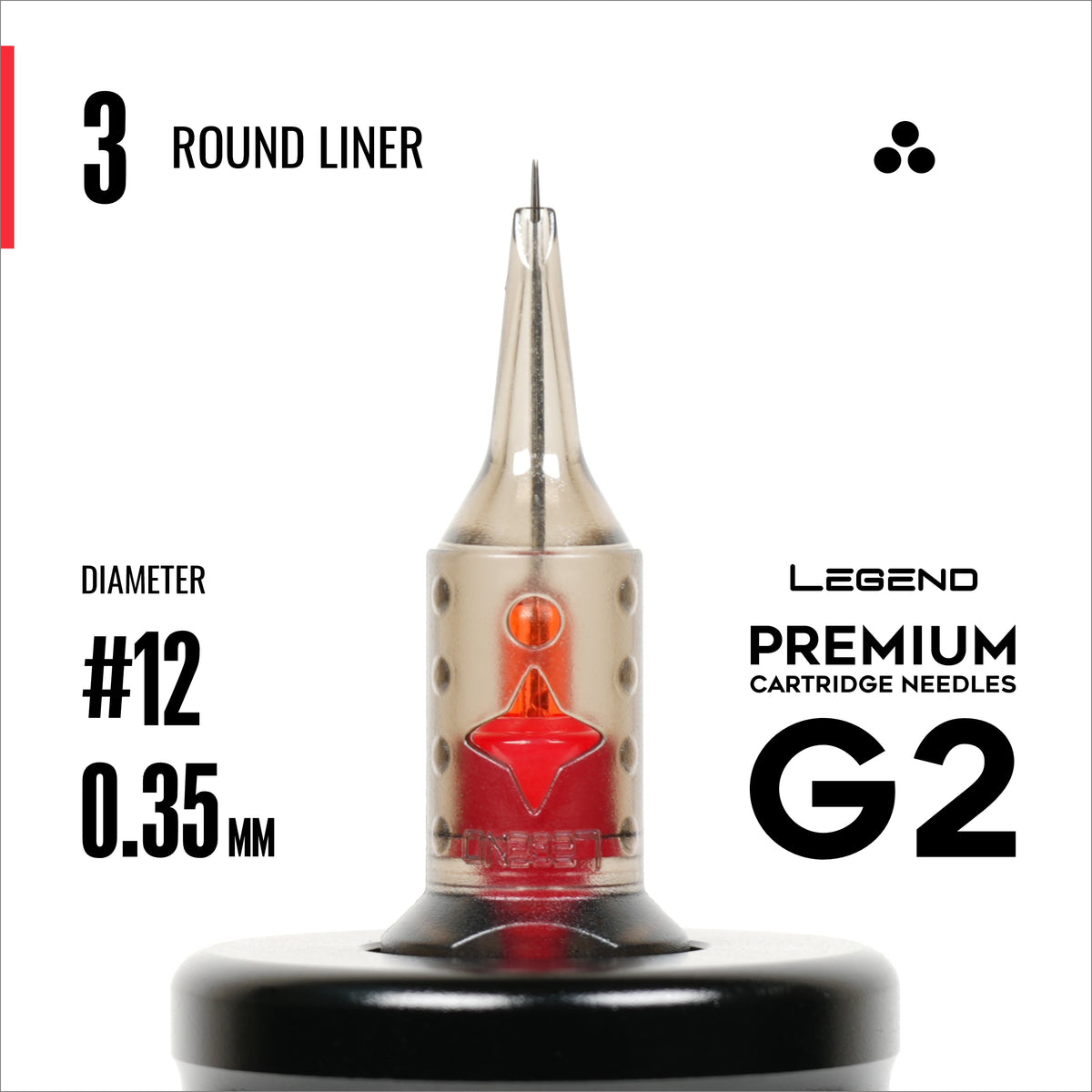 Legend Premium Cartridges G2 (2nd Gen) - Round Liners - #12 (0.35mm ...