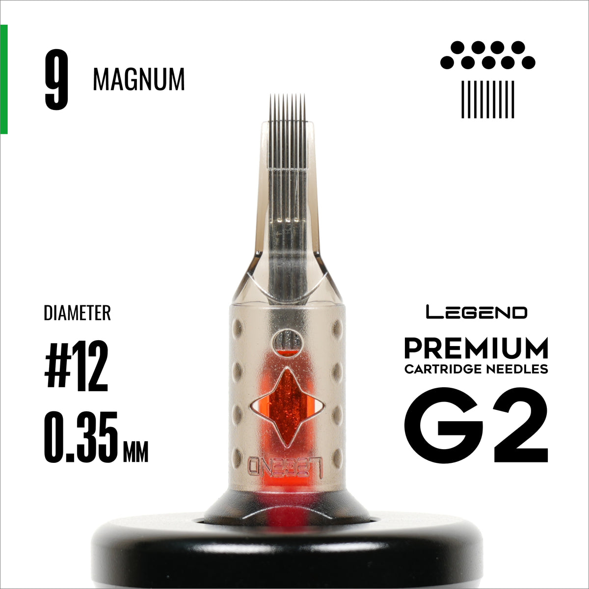 Legend Premium Cartridges G2 (2nd Gen) - Magnums - #12 (0.35mm) - 20/B ...